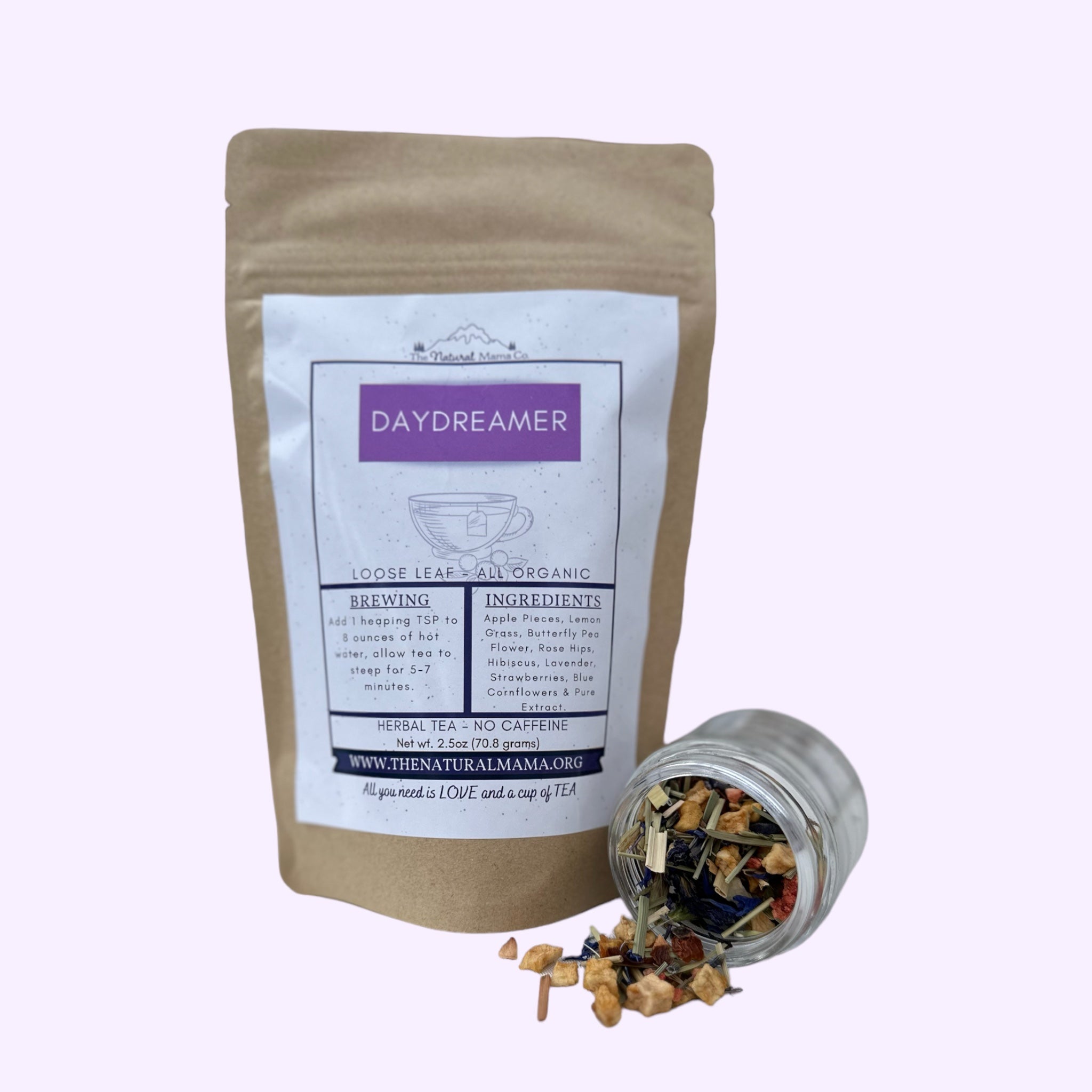 Daydreamer Herbal Tea | Color-Changing Floral Citrus Blend – The ...
